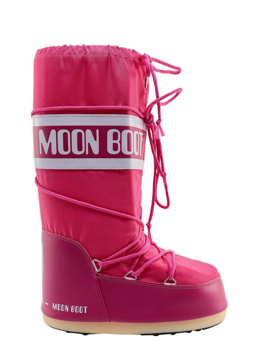 Moon Boot Iconic Pink Womens Moon Boot