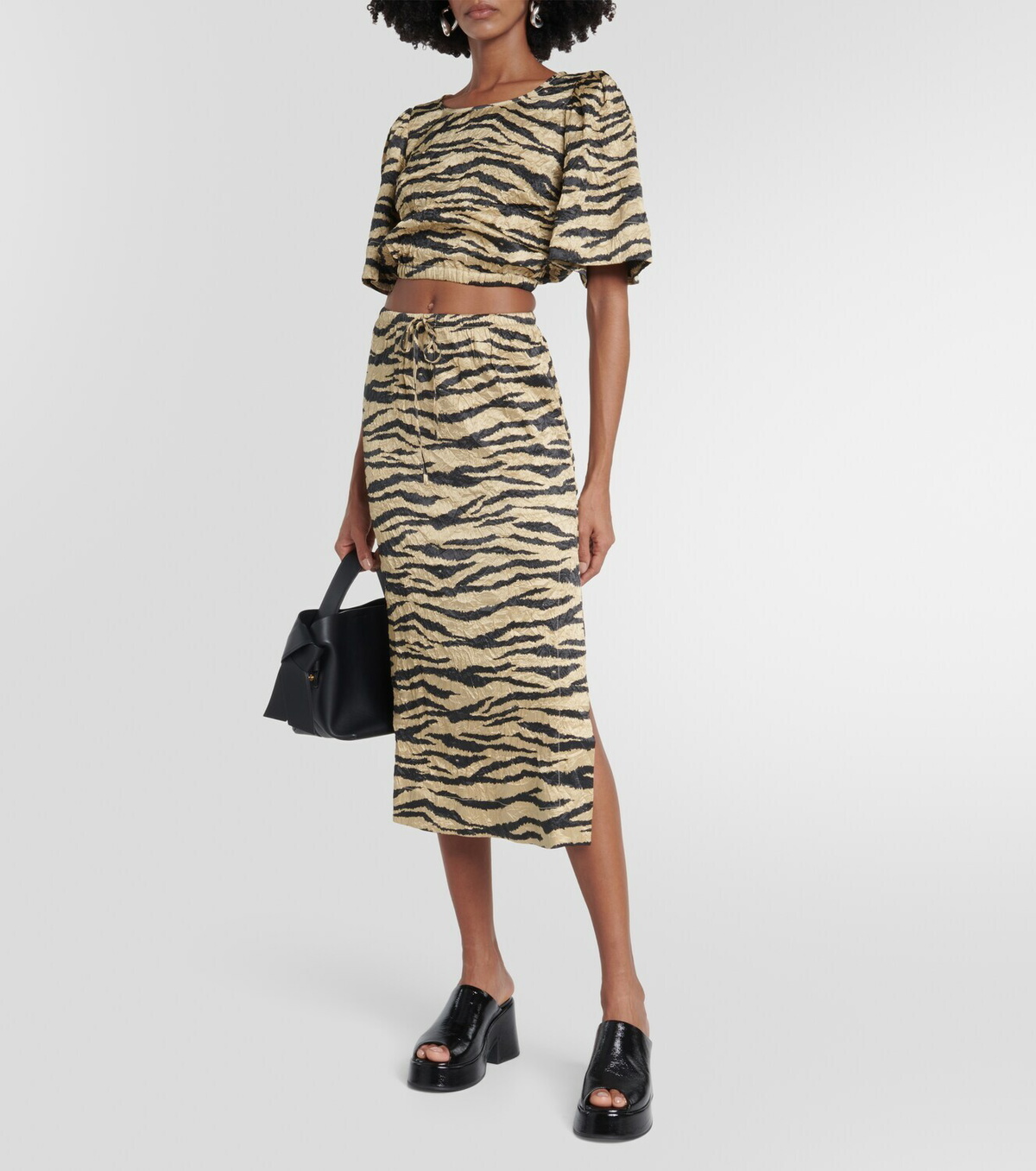 Ganni Satin blouse GANNI