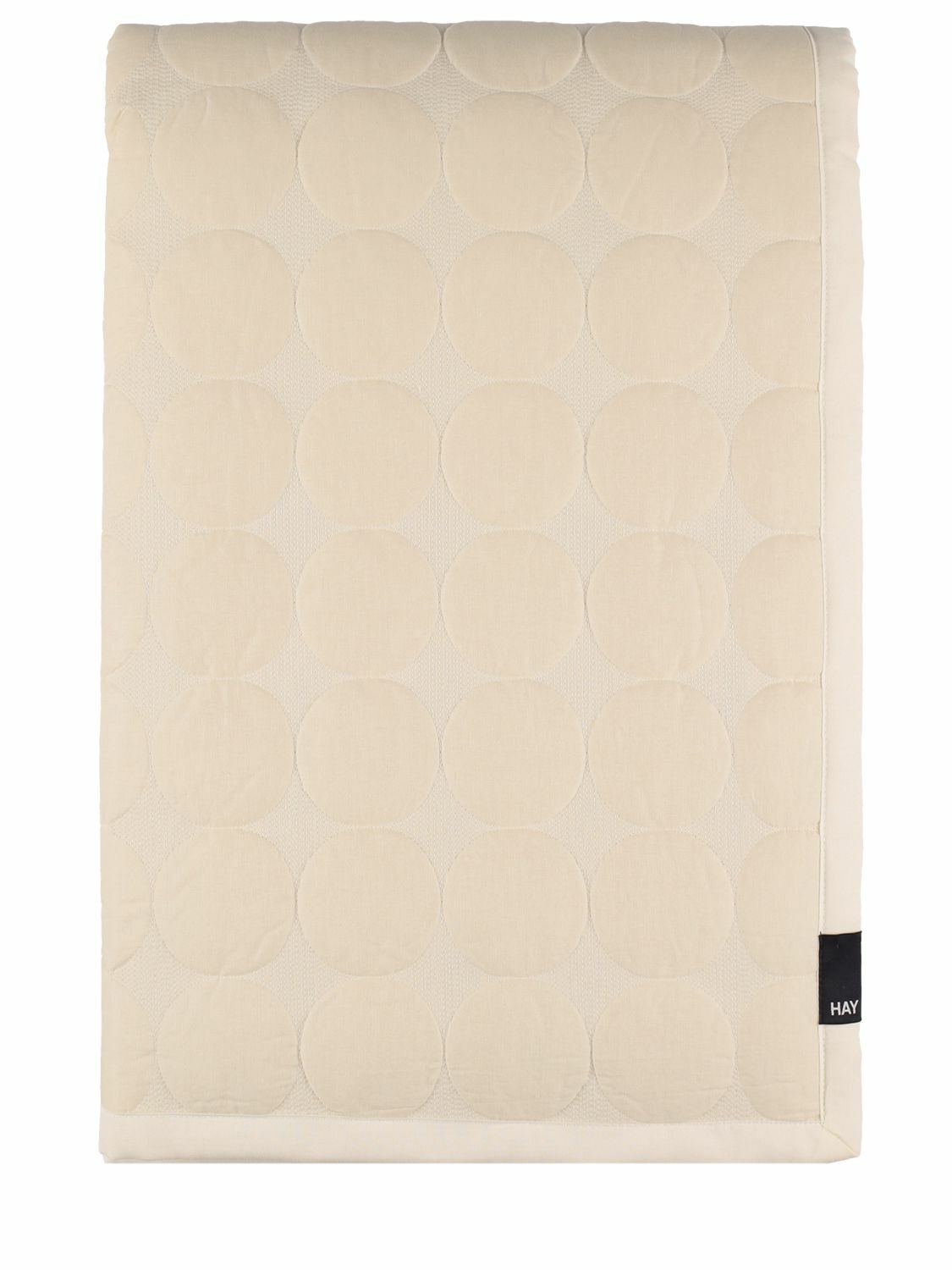 HAY - Mega Dot Cotton Blend Bedspread HAY
