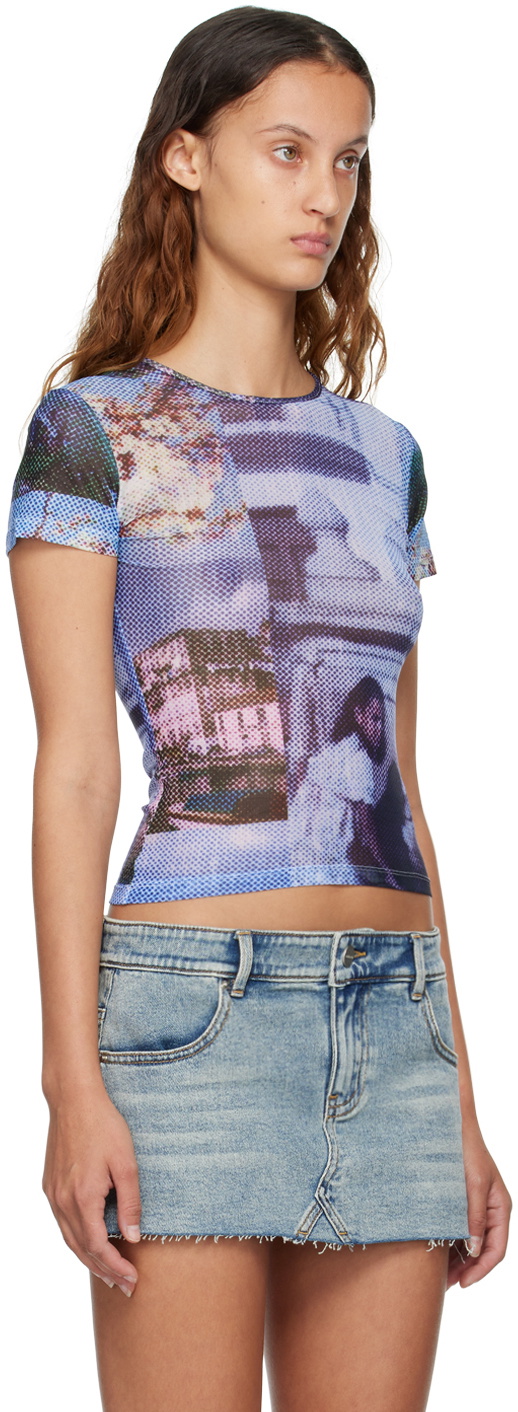 Miaou Blue Mini T-Shirt Miaou