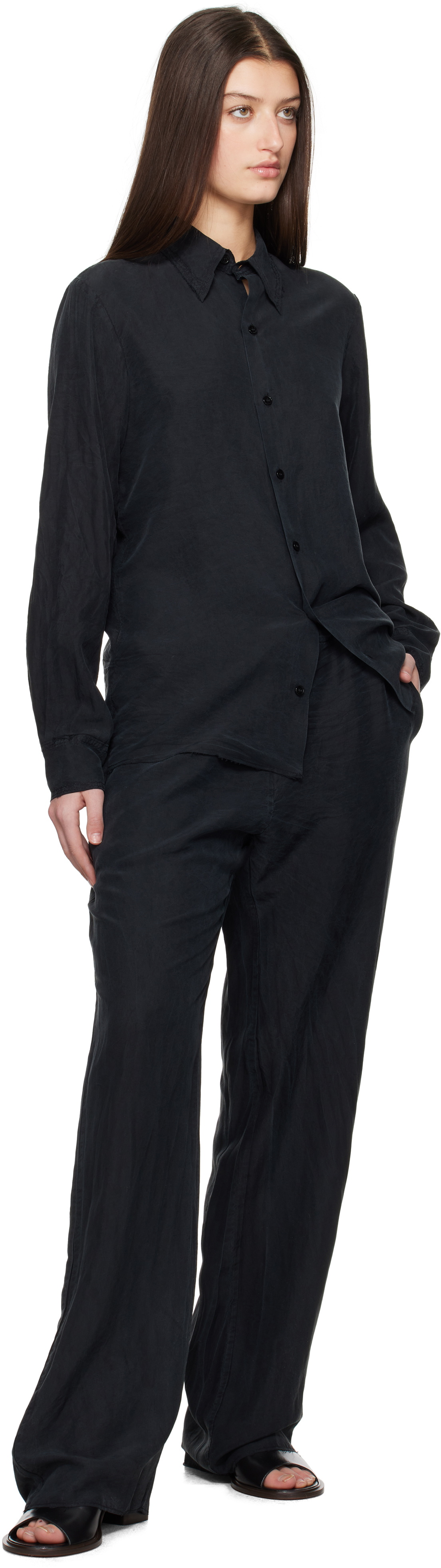 Gabriela Coll Garments Black No.198 Trousers Gabriela Coll