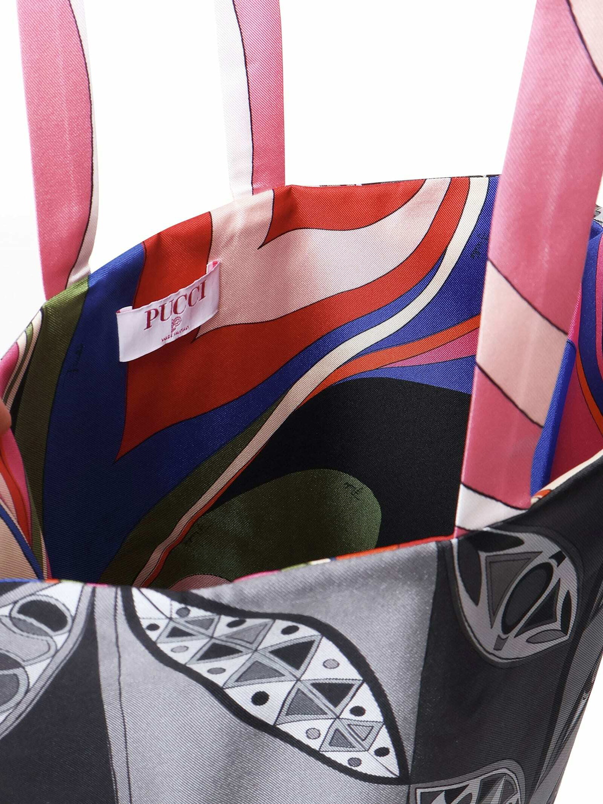 Pucci Gallery Silk Tote Bag Emilio Pucci