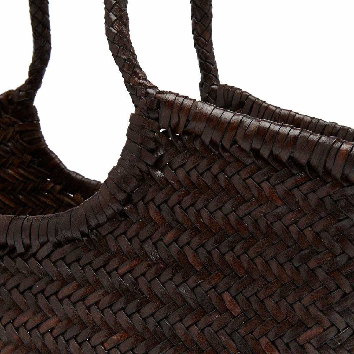 Dragon Diffusion Women's Nantucket Basket Bag in Dark Brown Dragon ...