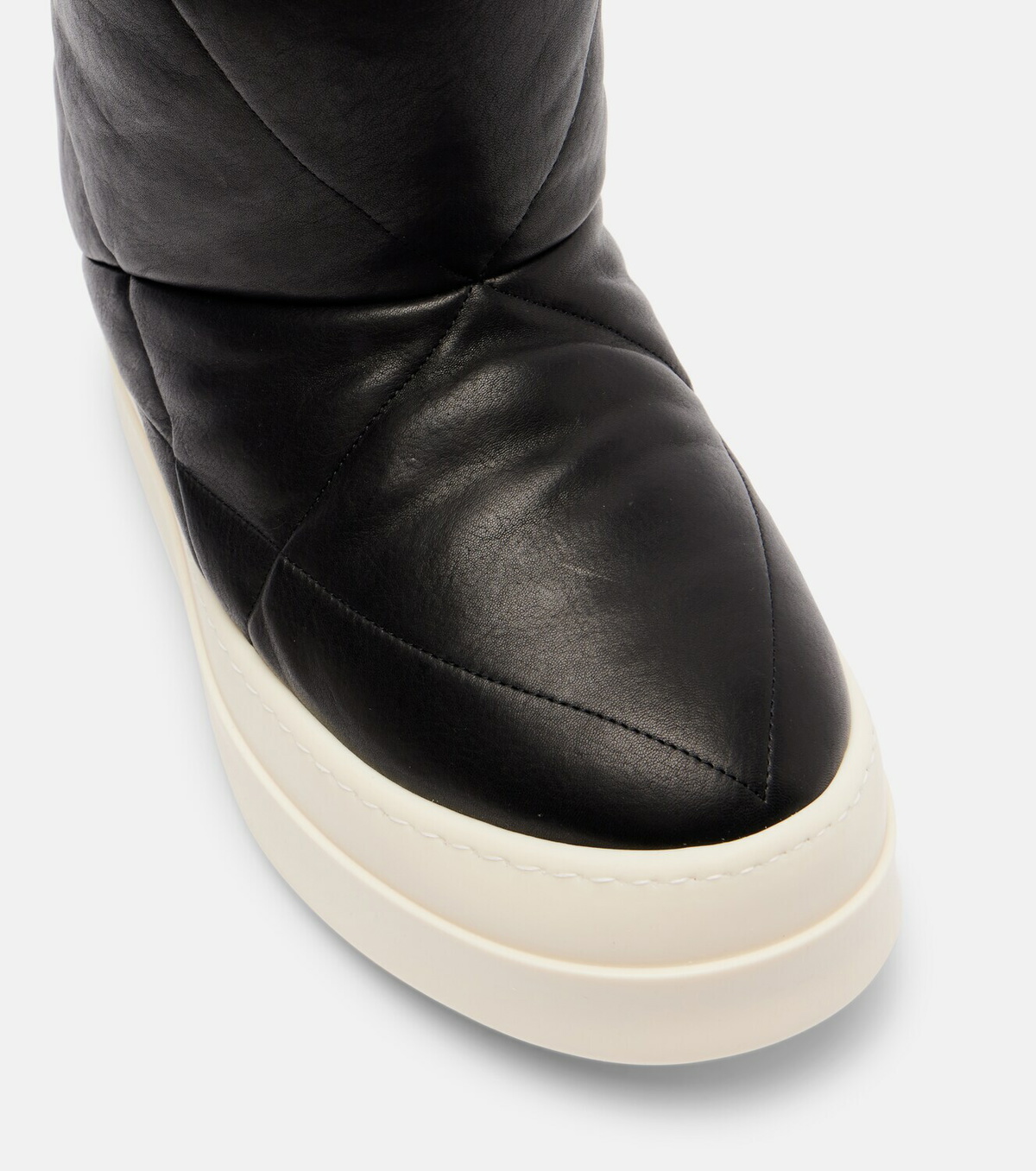 Rick Owens Mega Bumper Lunar leather boots Rick Owens