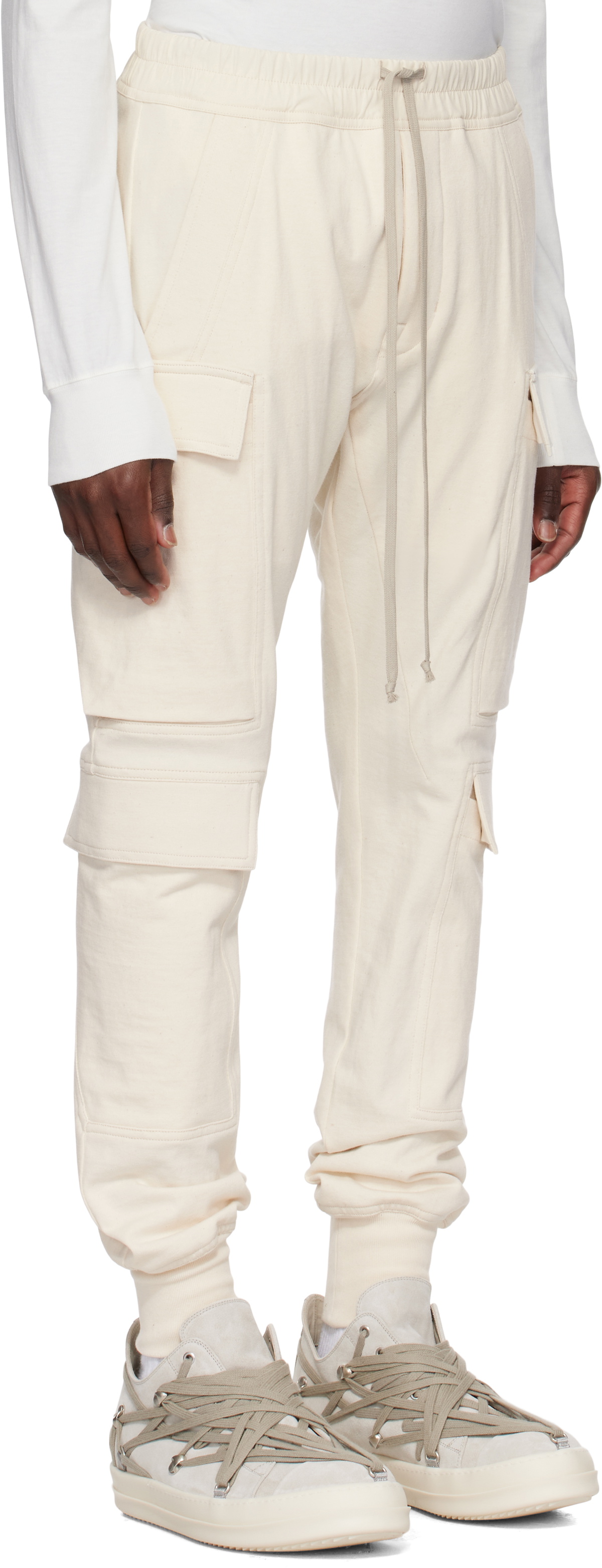 Rick Owens Off-White Hollywood Mastodon Mega Cargo Pants Rick Owens