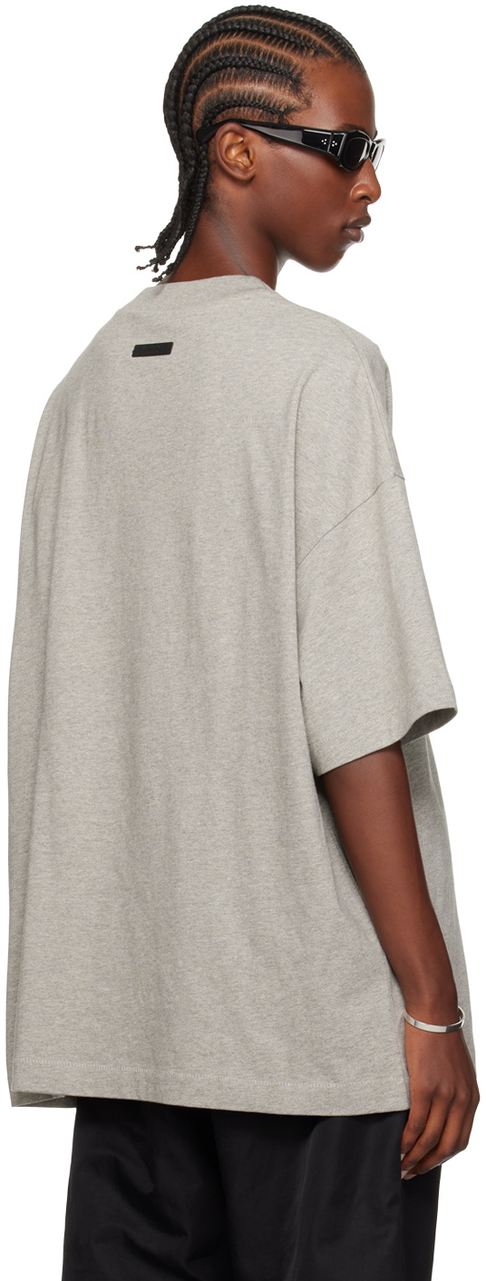 Fear of God ESSENTIALS Gray Crewneck T-Shirt Fear Of God Essentials