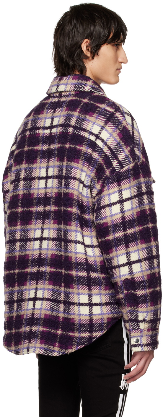 AMIRI Purple Check Jacket Amiri