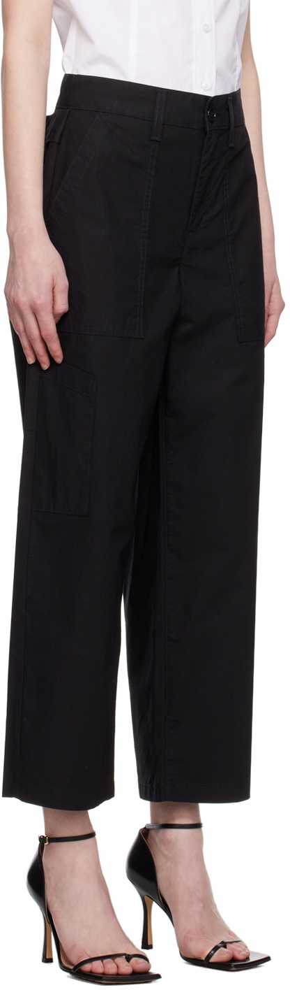 AGOLDE Black Daria Cargo Pants AGOLDE