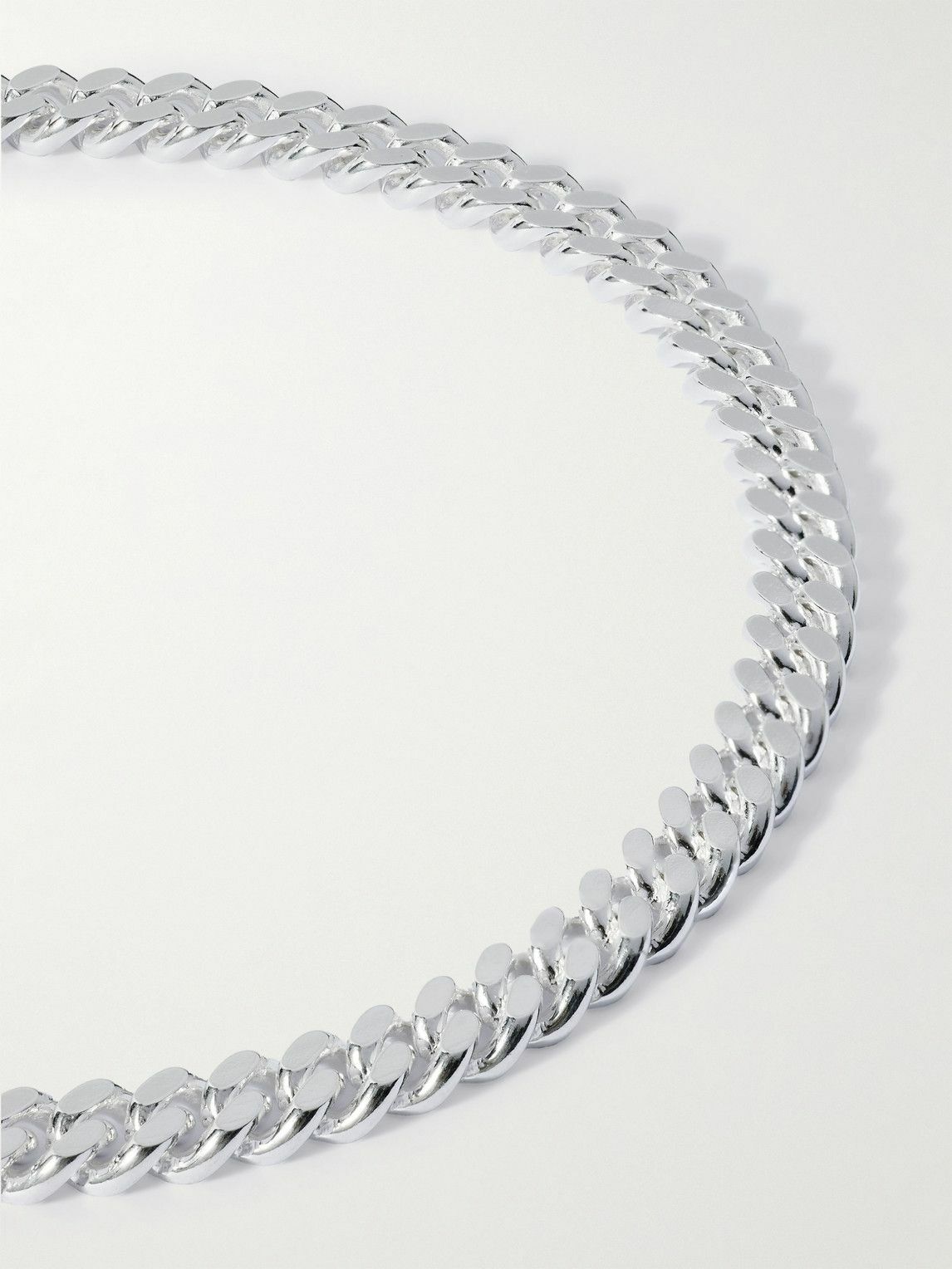 Hatton Labs - Medium Silver Cuban Chain Bracelet - Silver Hatton Labs
