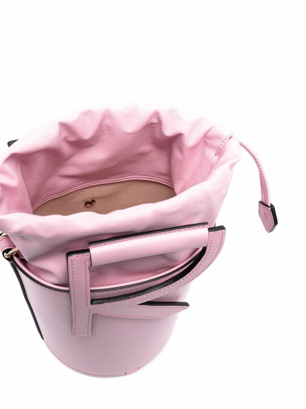 ROGER VIVIER - Rv Bucket Leather Bucket Bag Roger Vivier