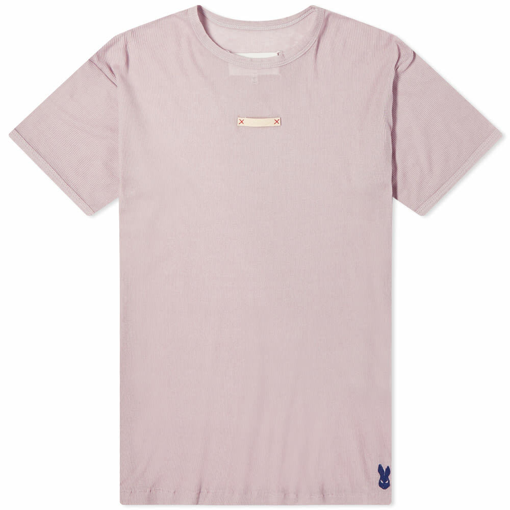 Maison Margiela Women's Name Tag T-Shirt in Lavender Maison Margiela