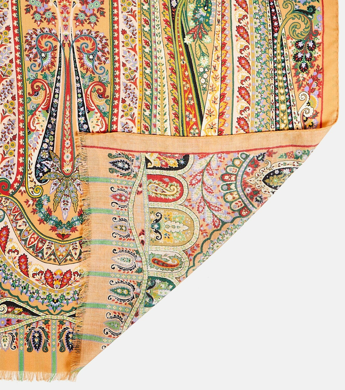 Etro Printed cashmere and silk scarf Etro