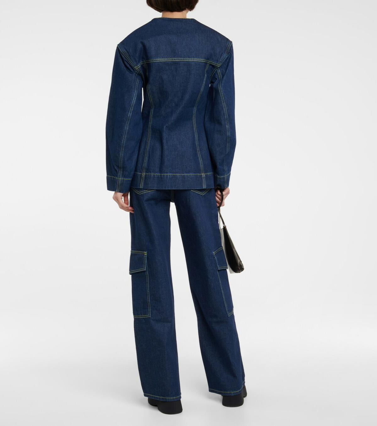 Ganni - Denim blazer GANNI