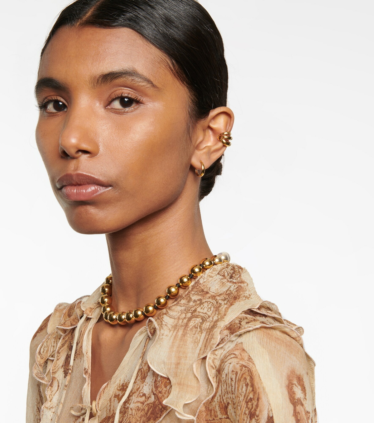 Sophie Buhai - Triple 18kt gold vermeil ear cuff Sophie Buhai