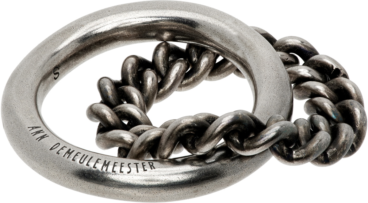 Ann Demeulemeester Silver Sennu Ring Ann Demeulemeester