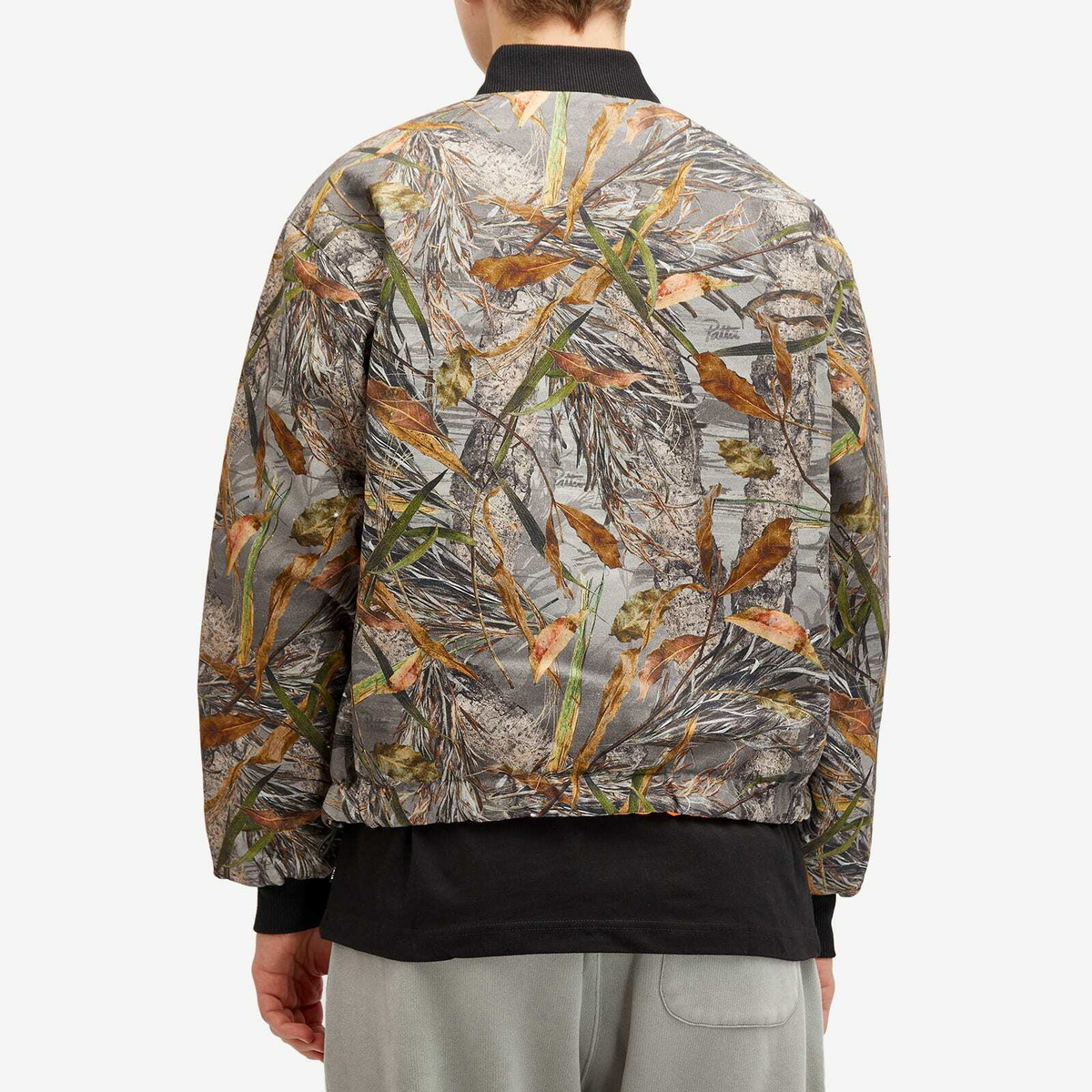 Patta Men's Reversible Bomber Jacket in Nature Print Patta