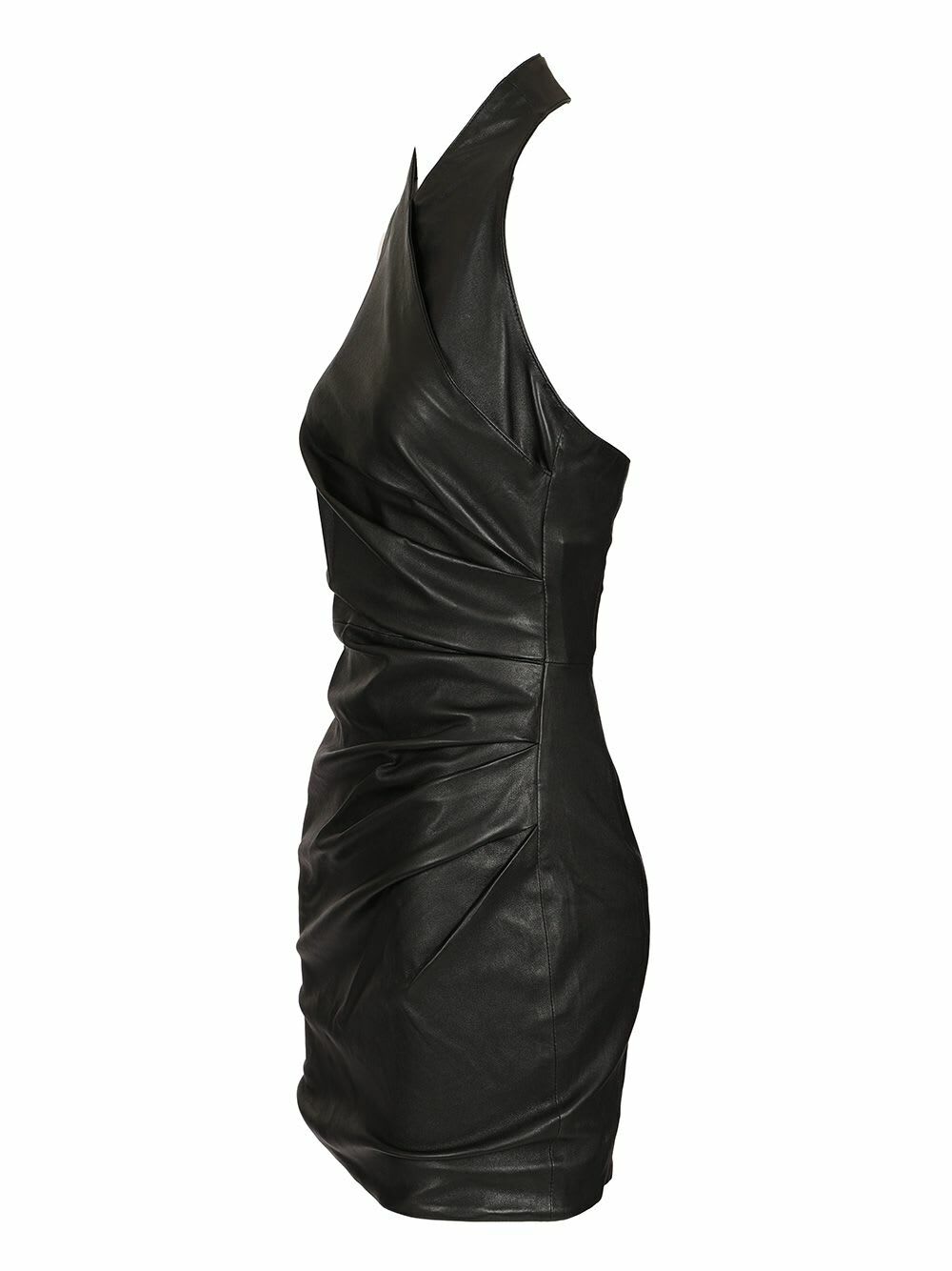 Balmain Short Leather Dress Balmain