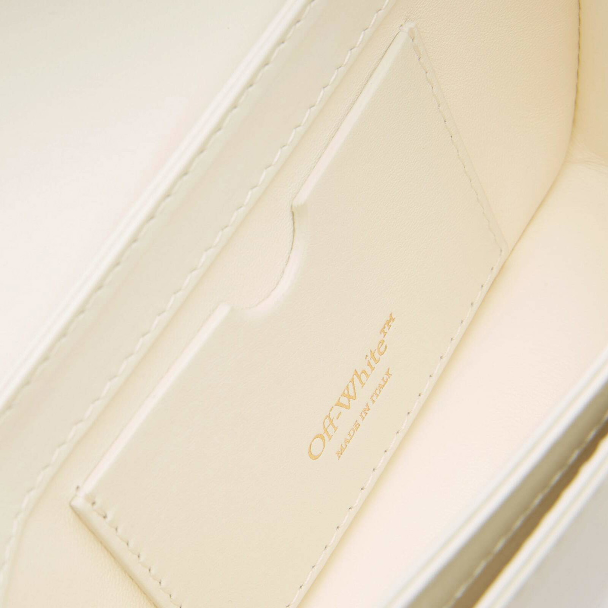 Off-White Women's Screw Shoulder Bag in Beige Off-White