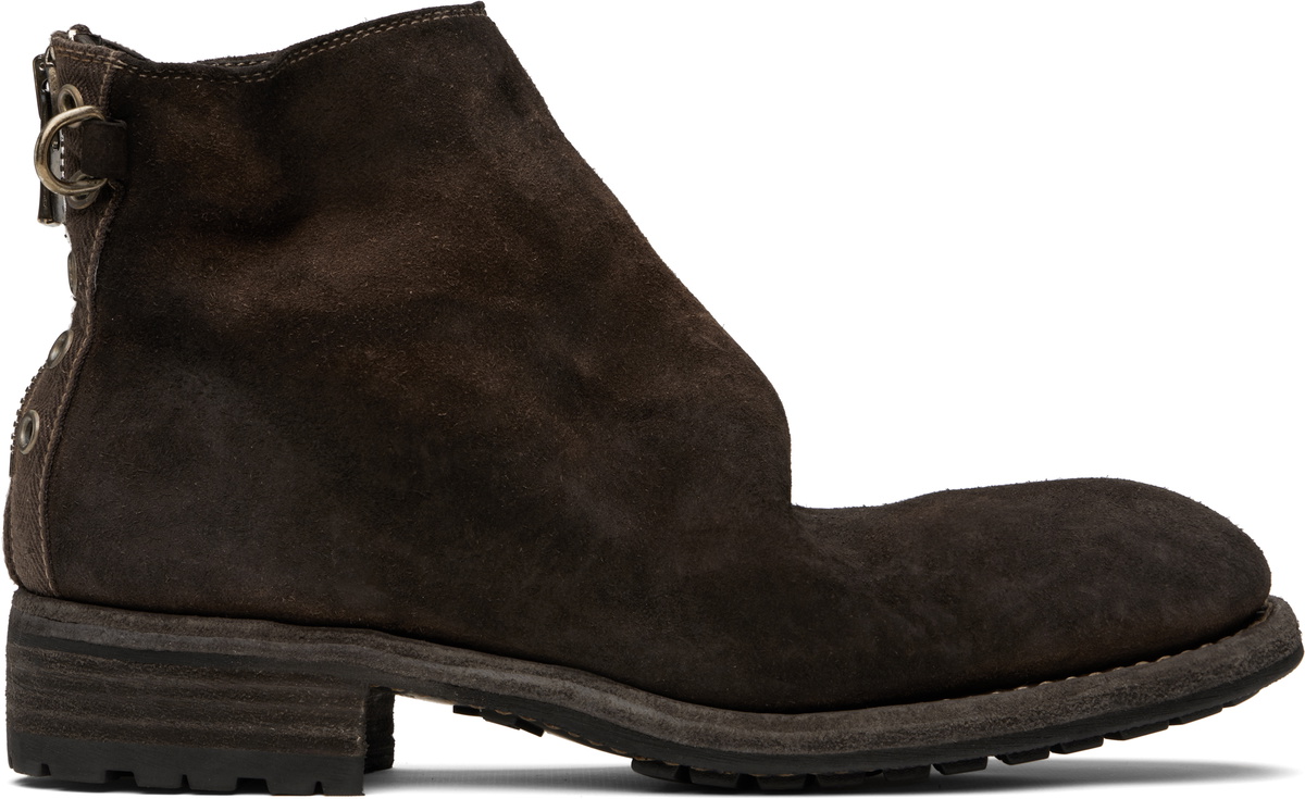 UNDERCOVER Brown Guidi Edition UC1E4F01 Boots Undercover