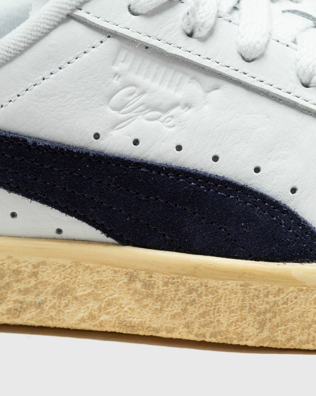 Puma Clyde Vintage White Lowtop Puma