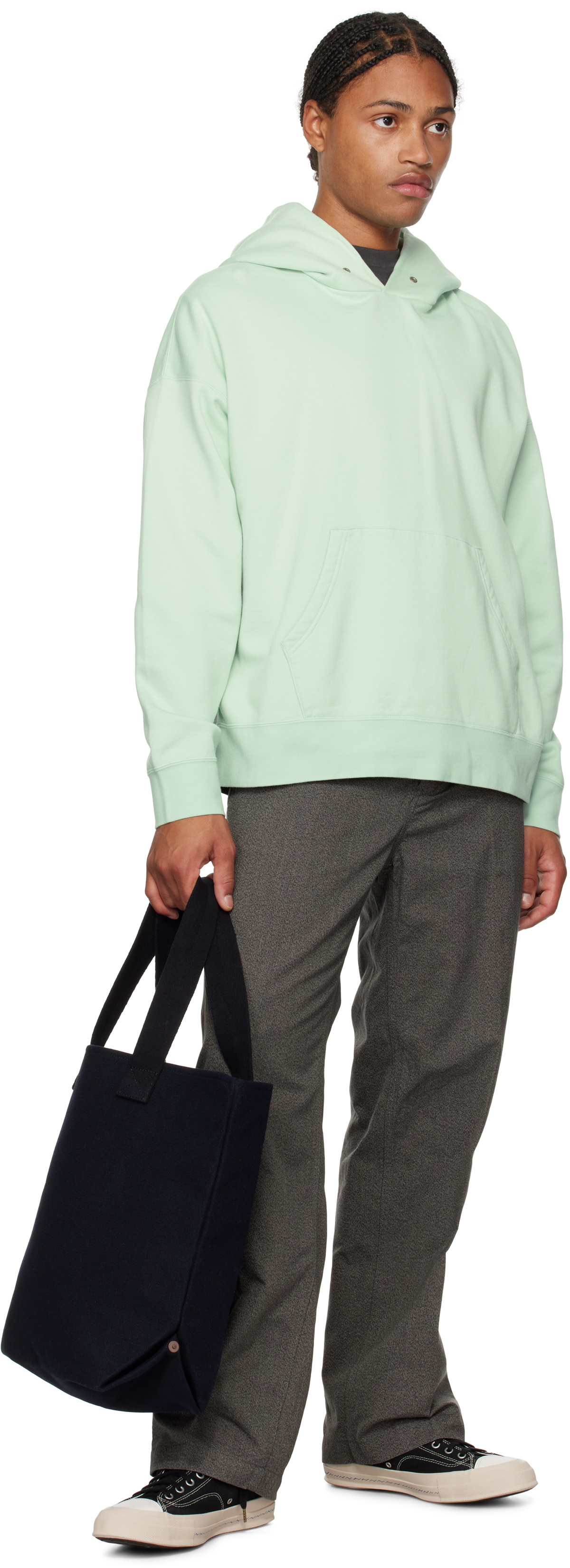 visvim Green Ultimate Jumbo SB Hoodie Visvim