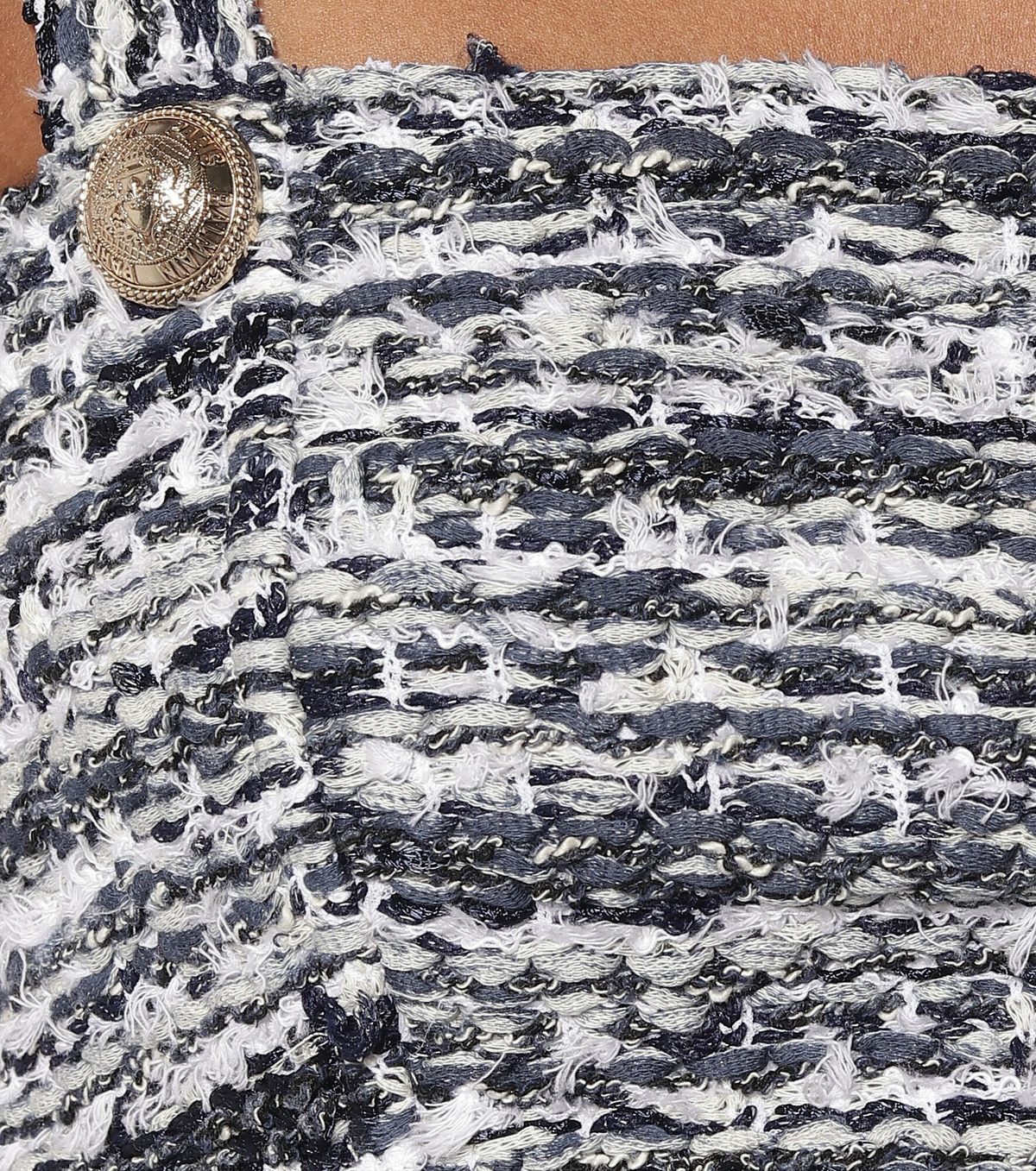 Balmain - Tweed crop top Balmain