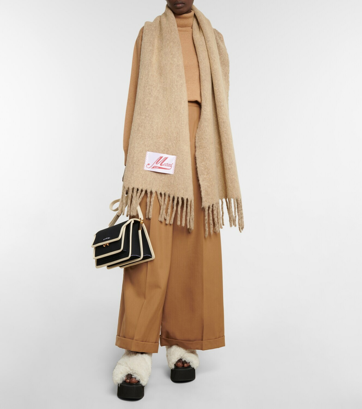 Marni - Alpaca wool-blend scarf Marni