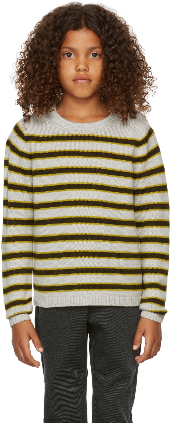 Bonpoint Kids Grey Thibert Sweater Bonpoint