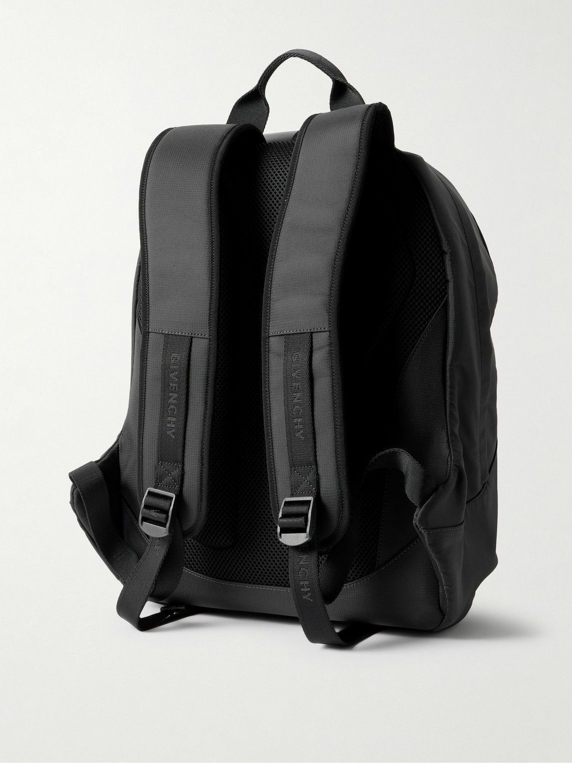 Givenchy - G-Trail Medium Leather and Suede-Trimmed Ripstop Backpack ...