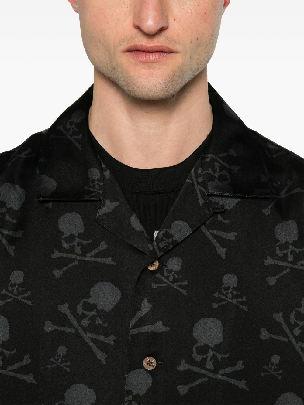 Mastermind Japan Skull Silk Shirt mastermind JAPAN