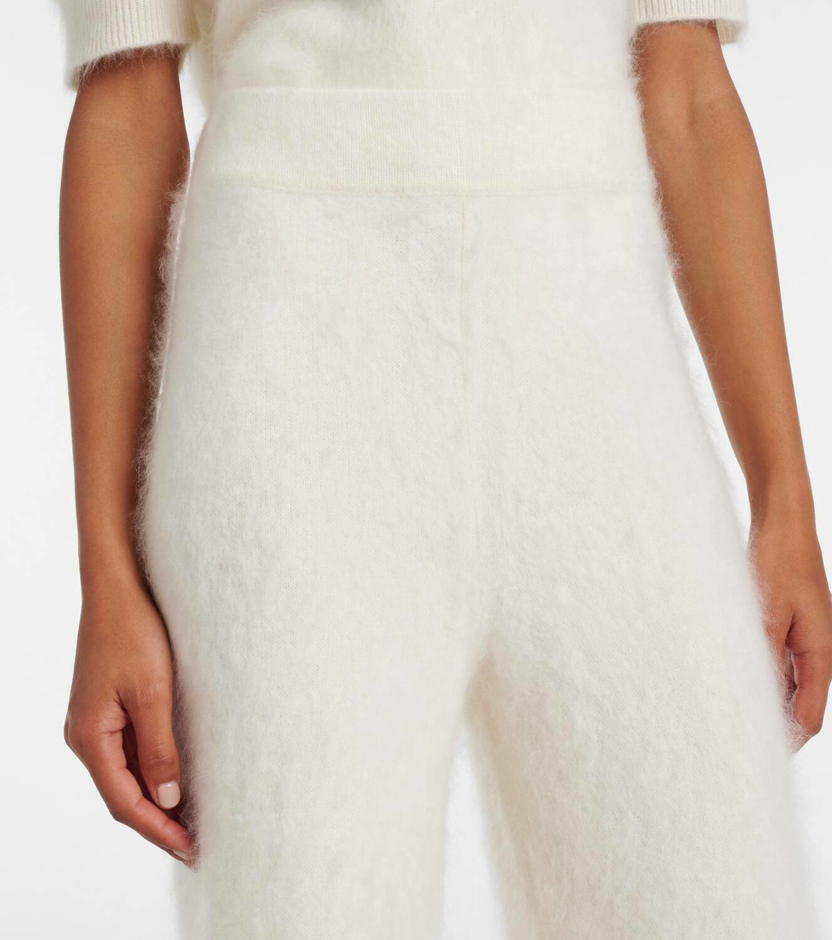 Lisa Yang Ellery knitted cashmere wide-leg pants Lisa Yang