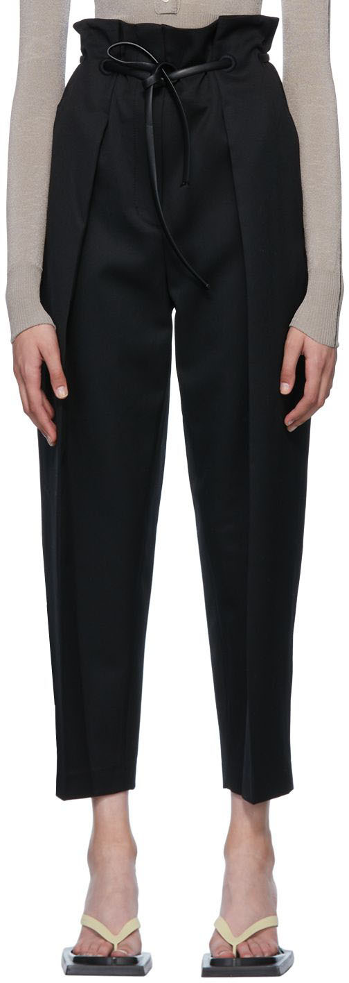 3.1 Phillip Lim Black Origami Trousers 3.1 Phillip Lim