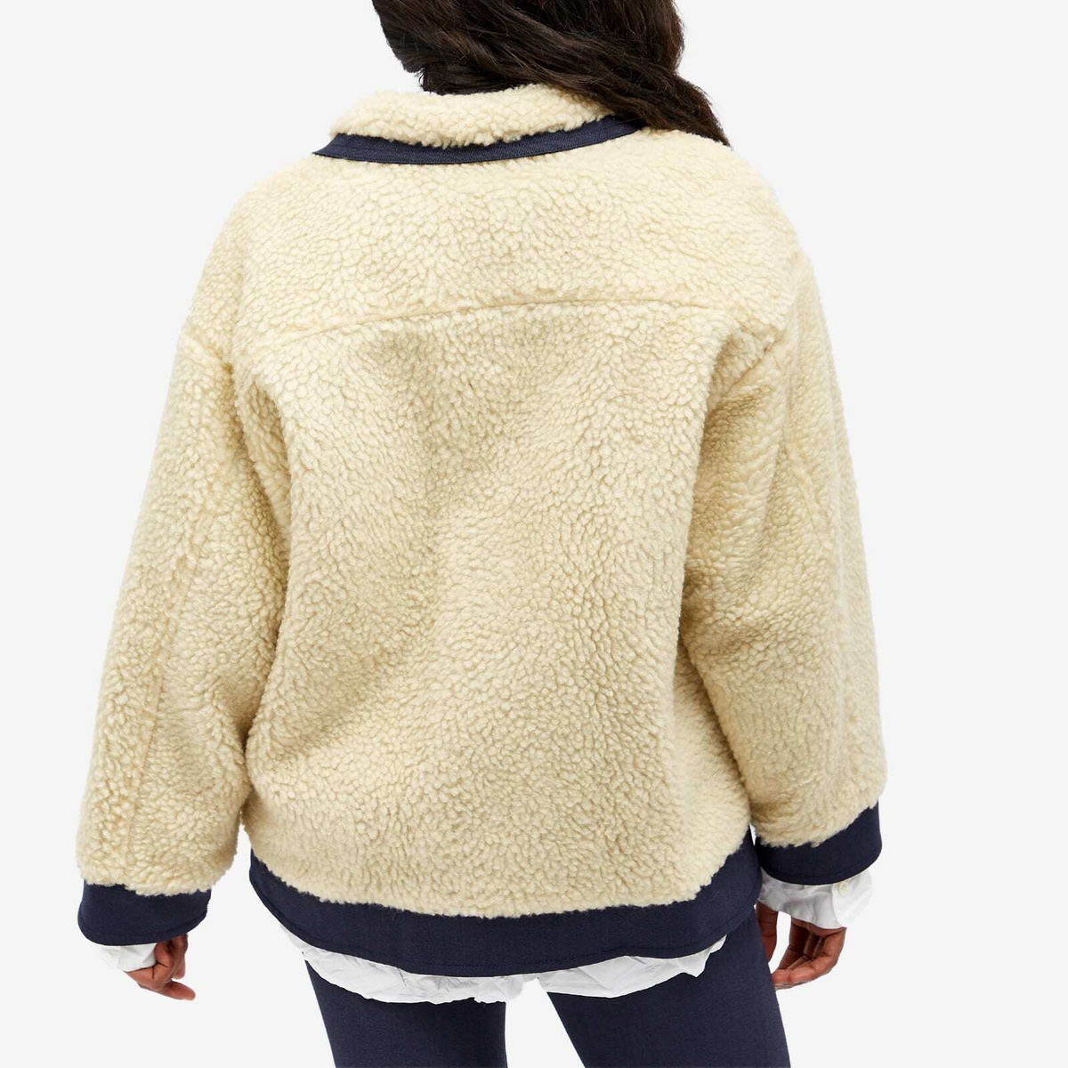 TOGA Women's Boa Shirt in White Toga Pulla