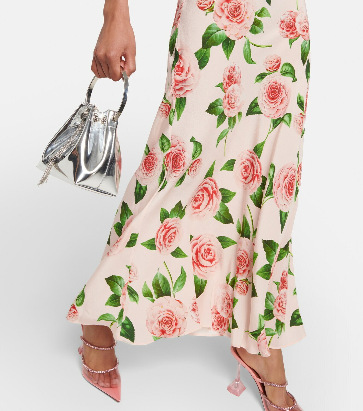 Rodarte Floral silk maxi dress Rodarte