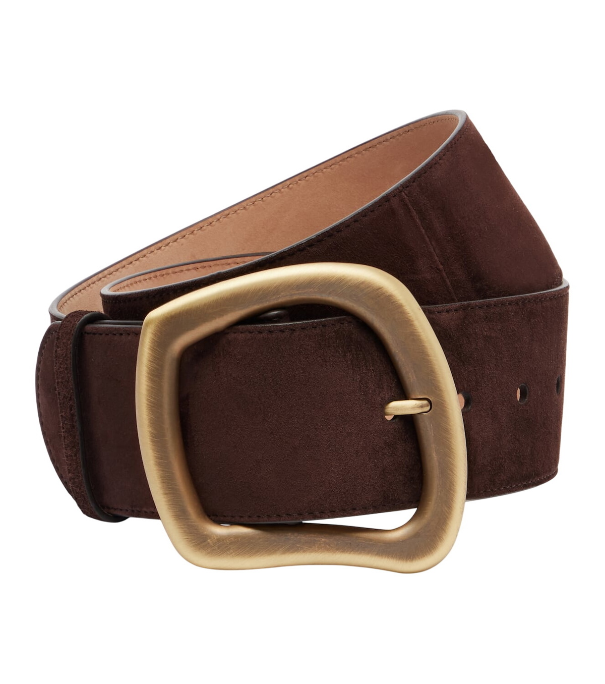 Gabriela Hearst Simone Large suede belt Gabriela Hearst