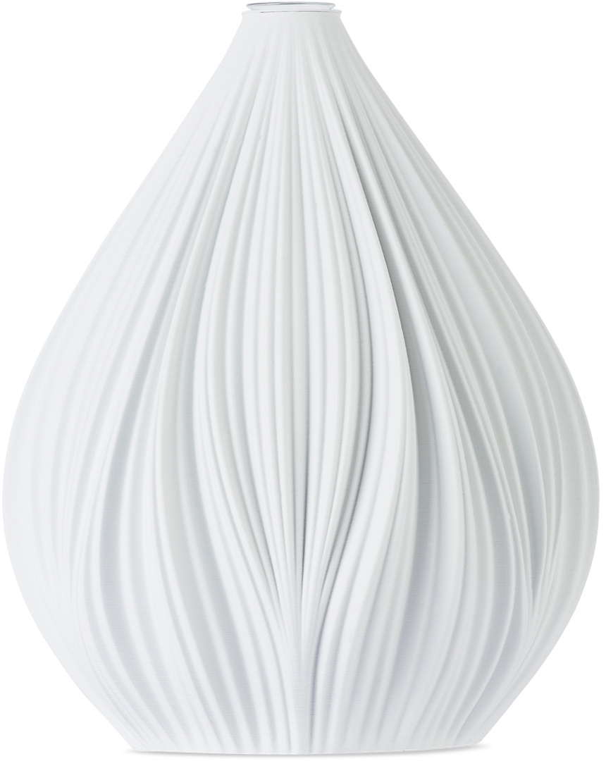Sheyn White Fald Vase, 169 g Sheyn