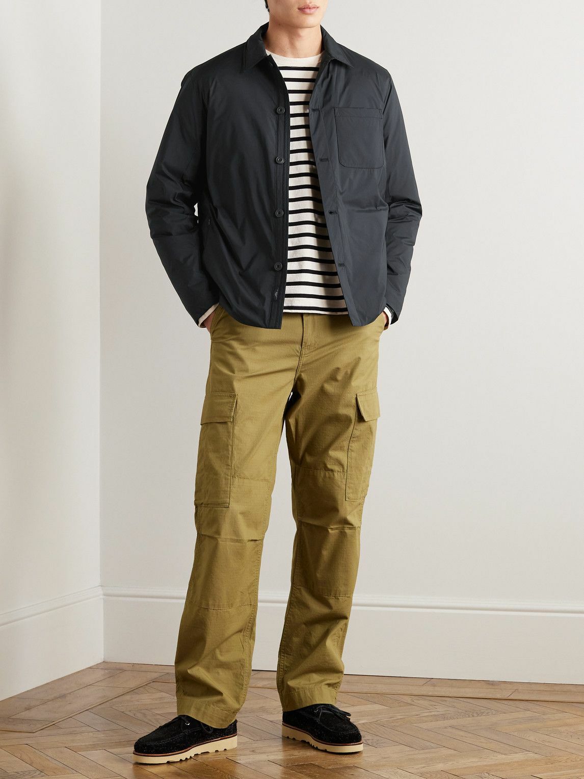 Faherty - Padded Shell Down Jacket - Blue Faherty