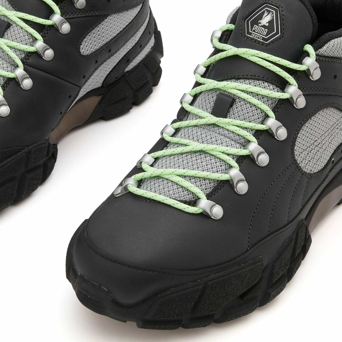 Puma x SKEPTA Skope Mid Sneaker in Grey/Silver/Black Puma