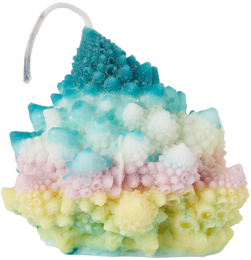 Piera Bochner Multicolor Romanesco Candle