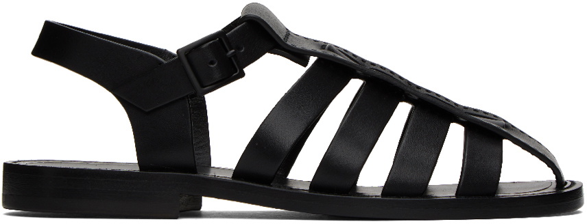 The Row Black Pablo Sandals The Row