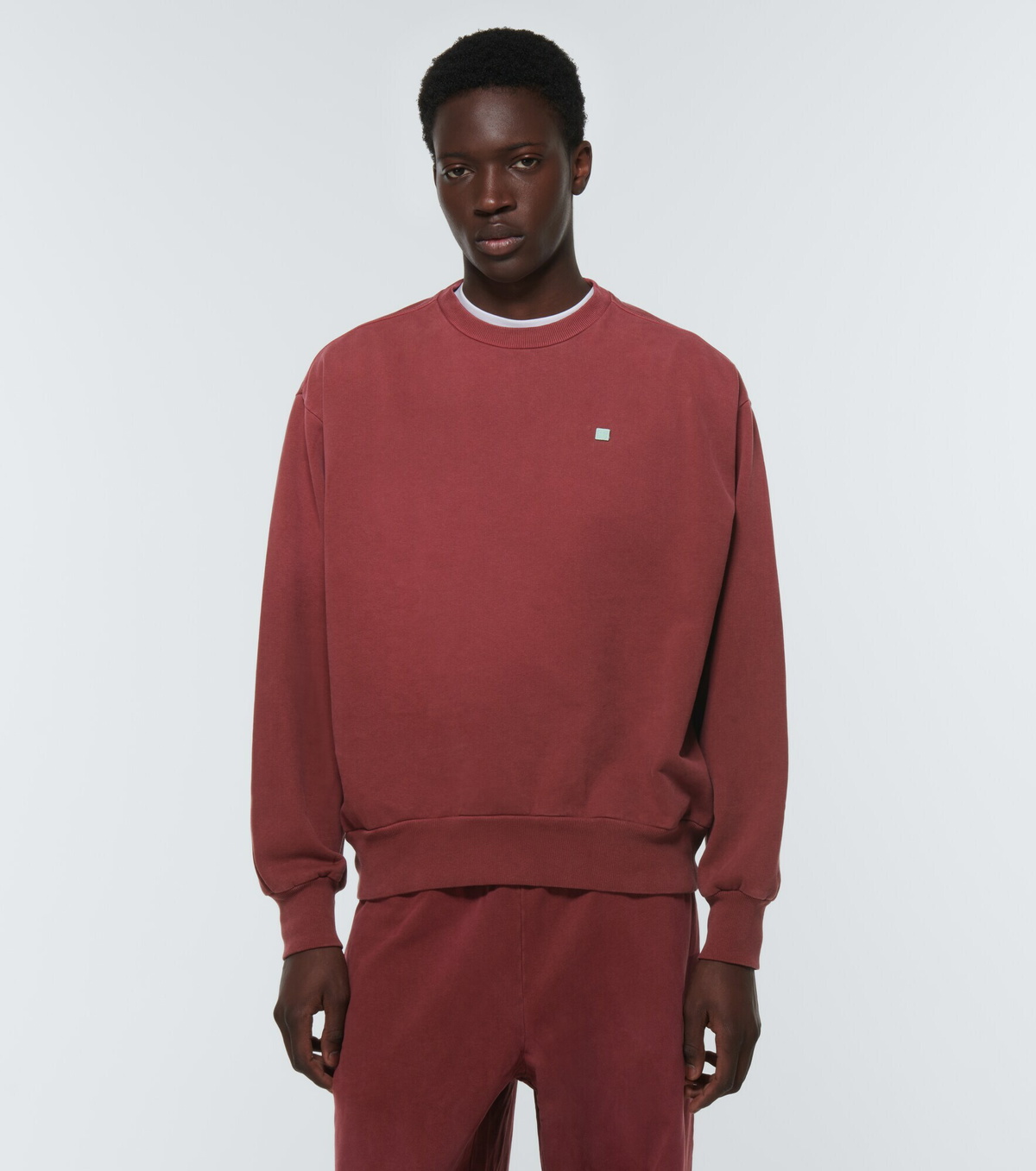Acne Studios - Face cotton sweatshirt Acne Studios