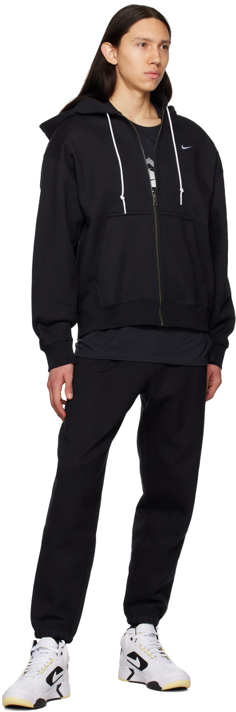 Nike Black Solo Swoosh Lounge Pants Nike