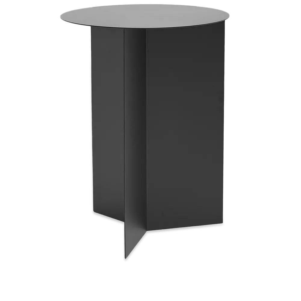 HAY Slit Side Table in High Black HAY