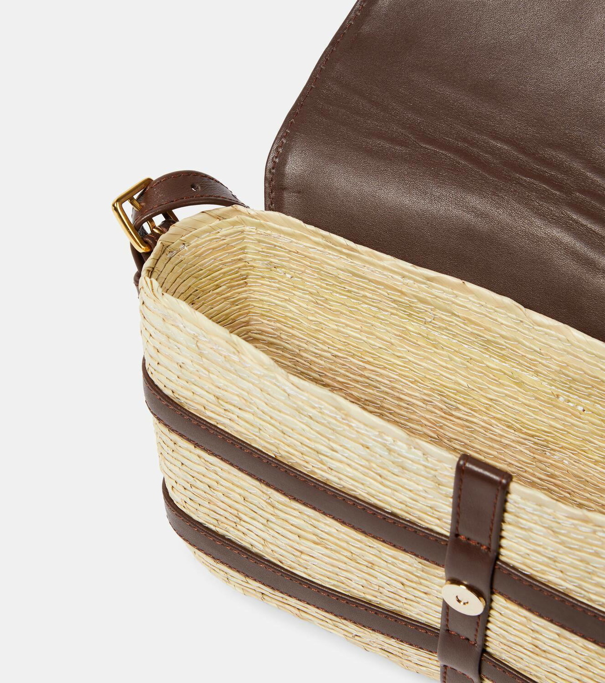 Altuzarra Watermill Small raffia shoulder bag Altuzarra