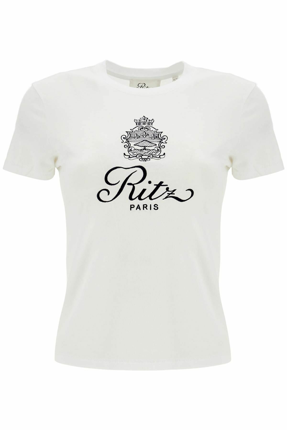 FRAME embroidered frame x ritz paris White Frame Denim