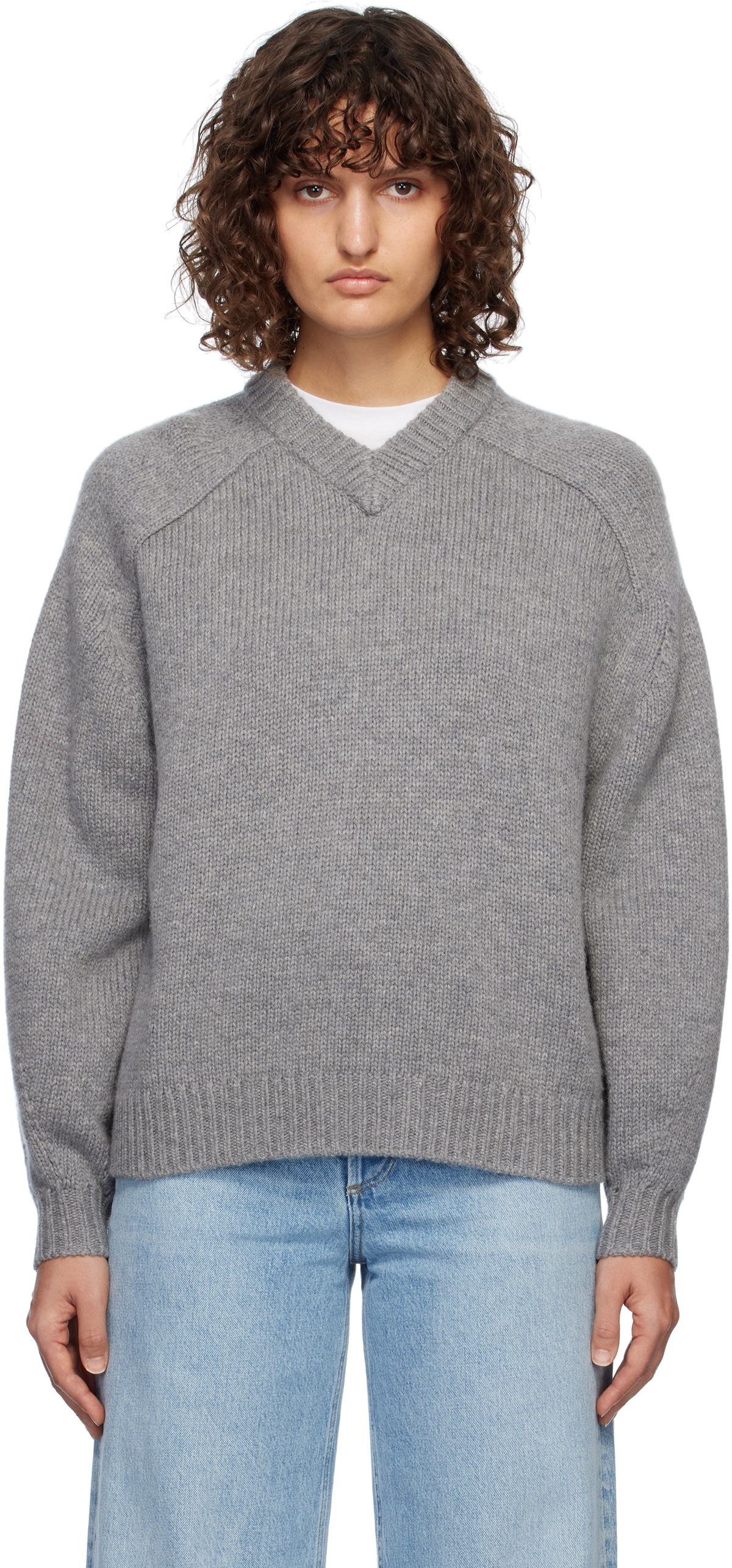 Staud Gray Wilson Sweater Staud