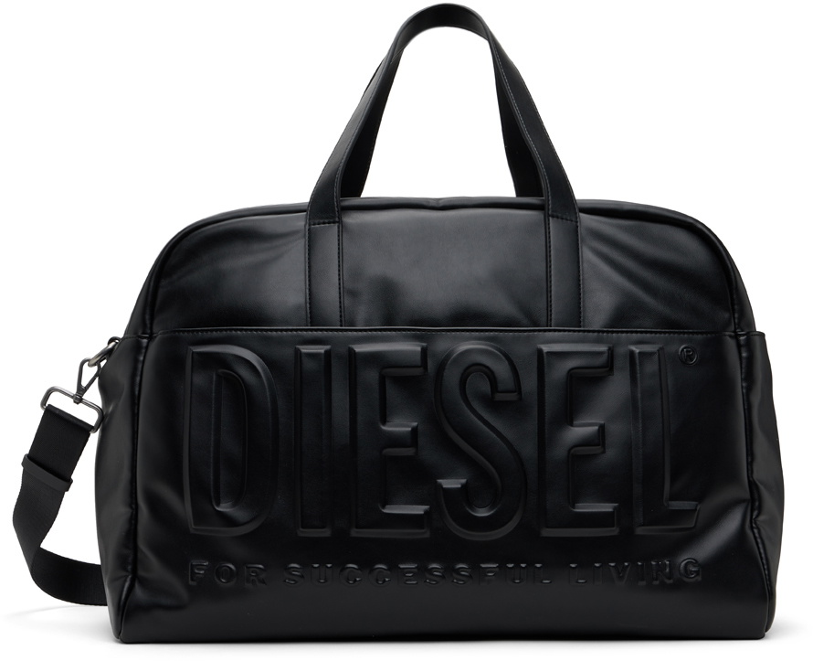 Diesel Black DSL 3D Duffle Bag Diesel