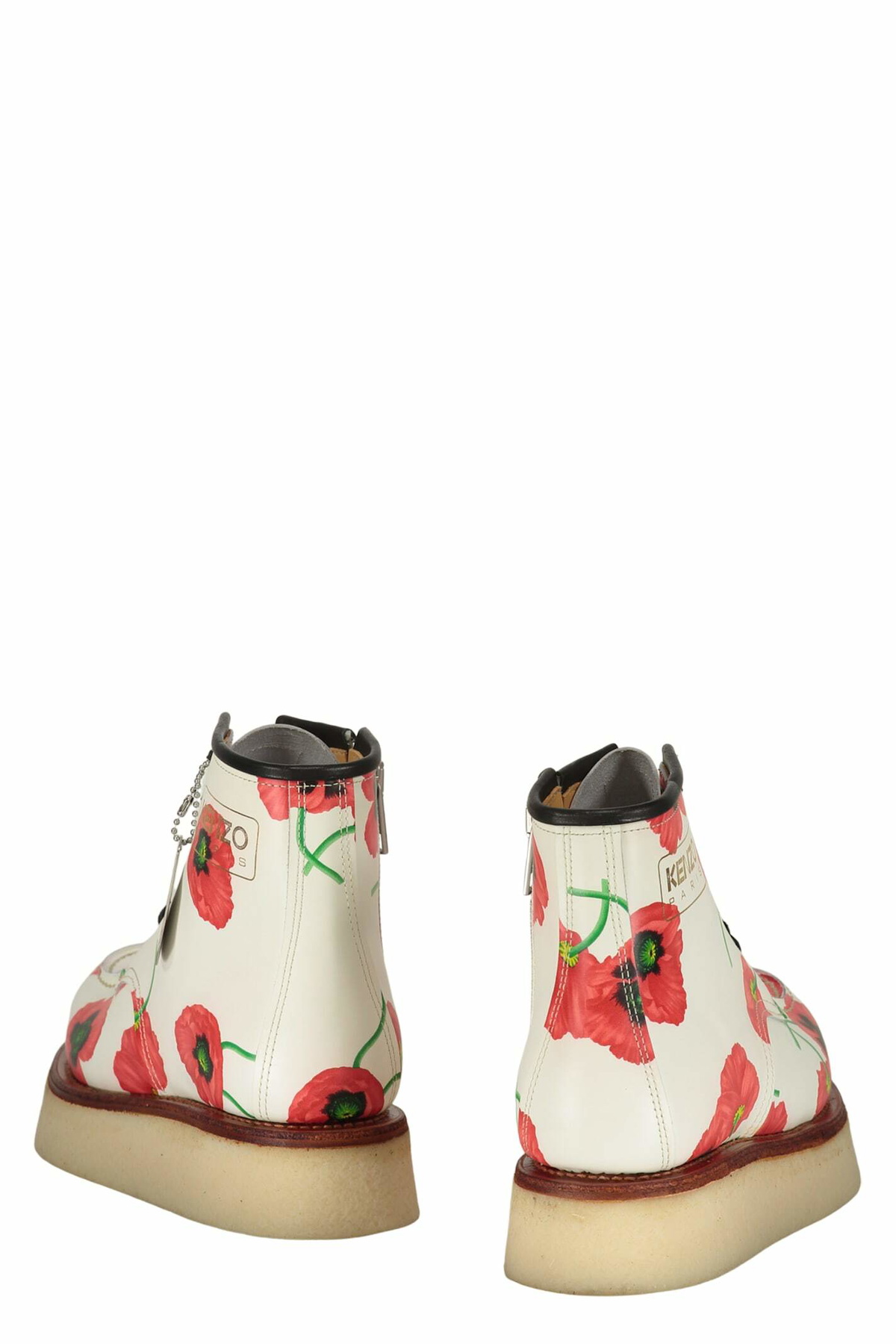 Kenzo Leather Ankle Boots Kenzo