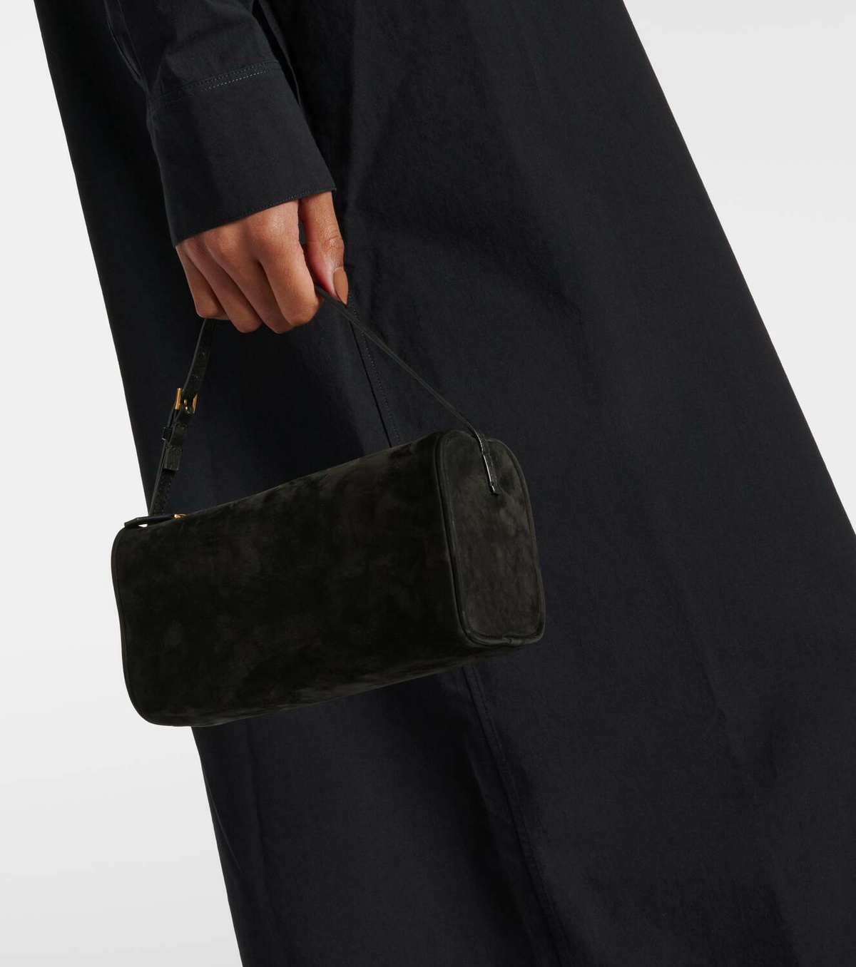 The Row 90's leather shoulder bag The Row