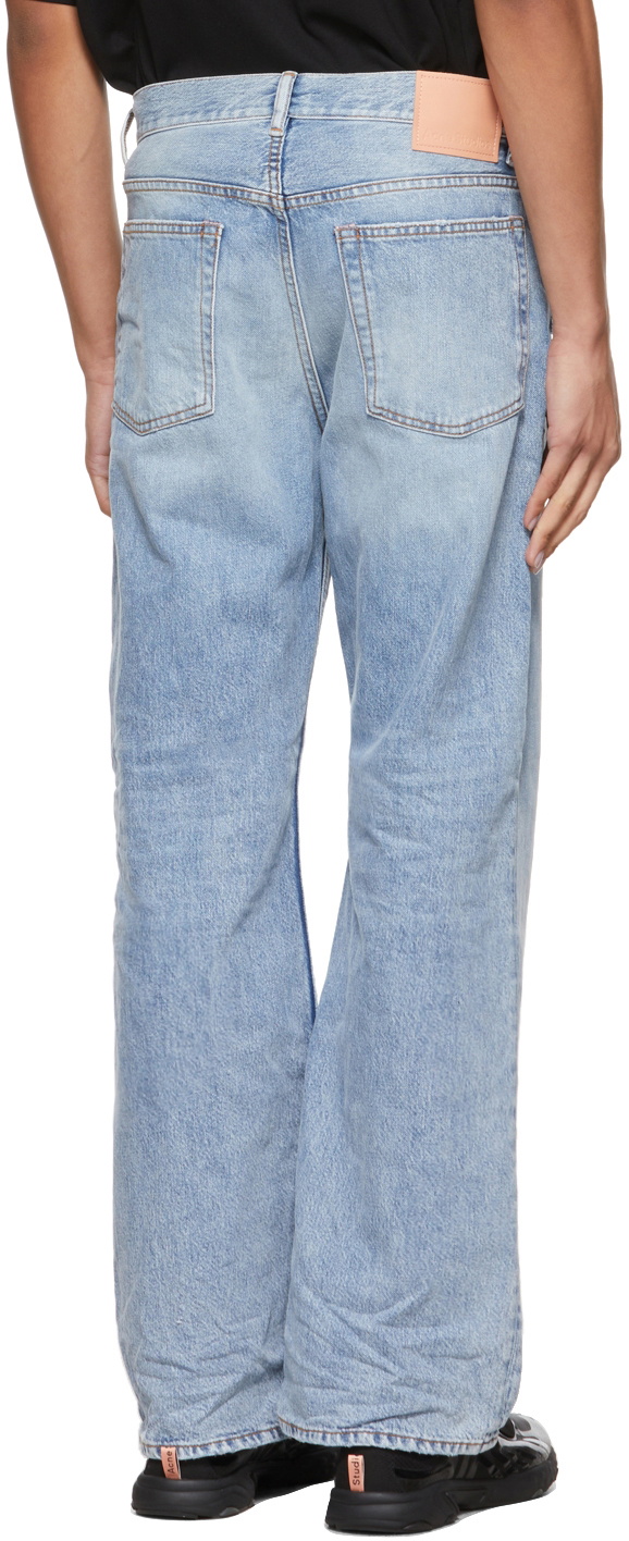 Acne Studios Blue Bootcut Jeans Acne Studios